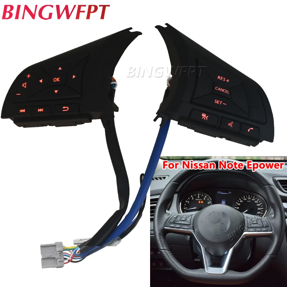 New-Car-Styling-Cruise-Control-Steering-Wheel-Switch-Button-For-Nissan ...