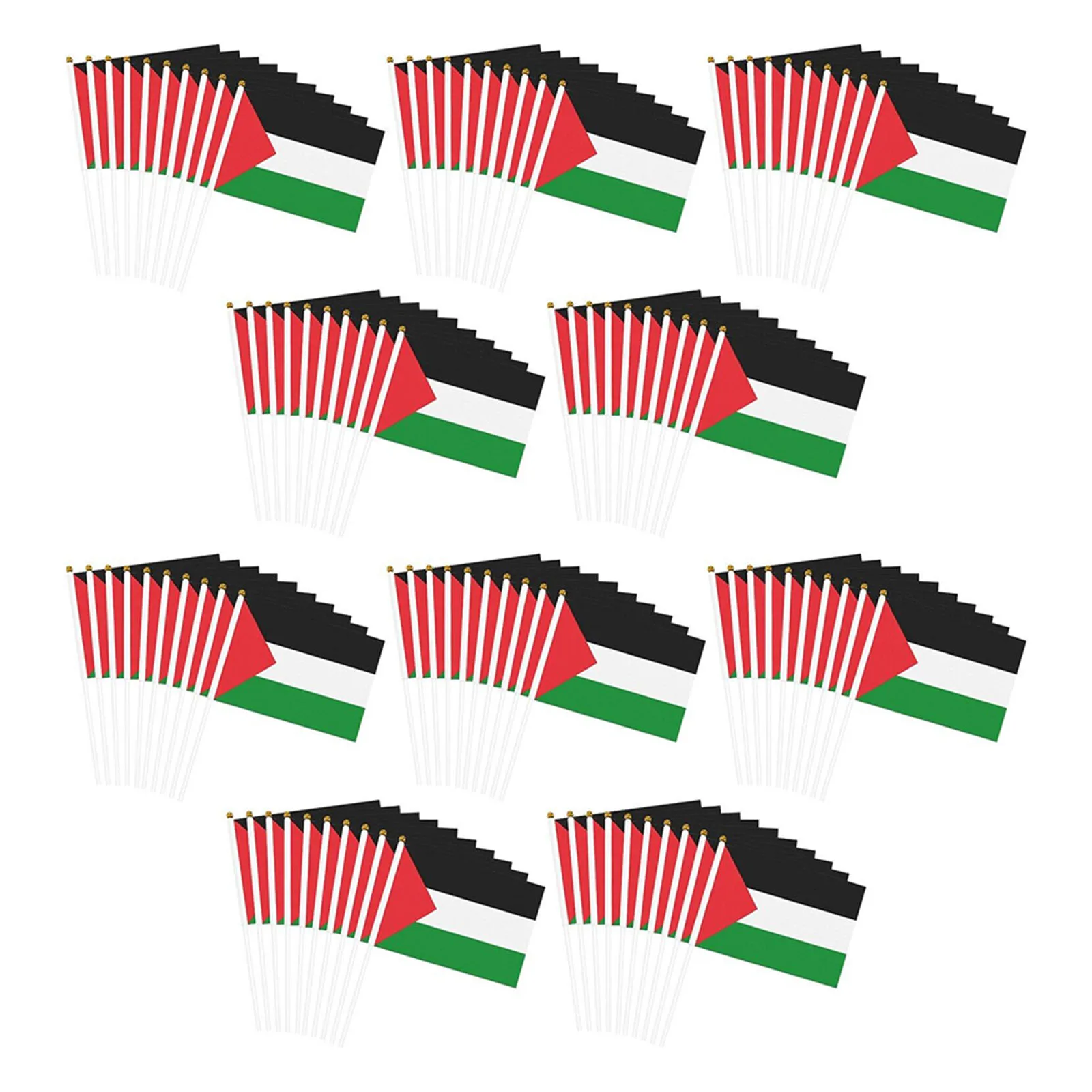 Palestine-Flag-Small-With-Pole-Palestine-Hand-Waving-Flag-Double-sided ...