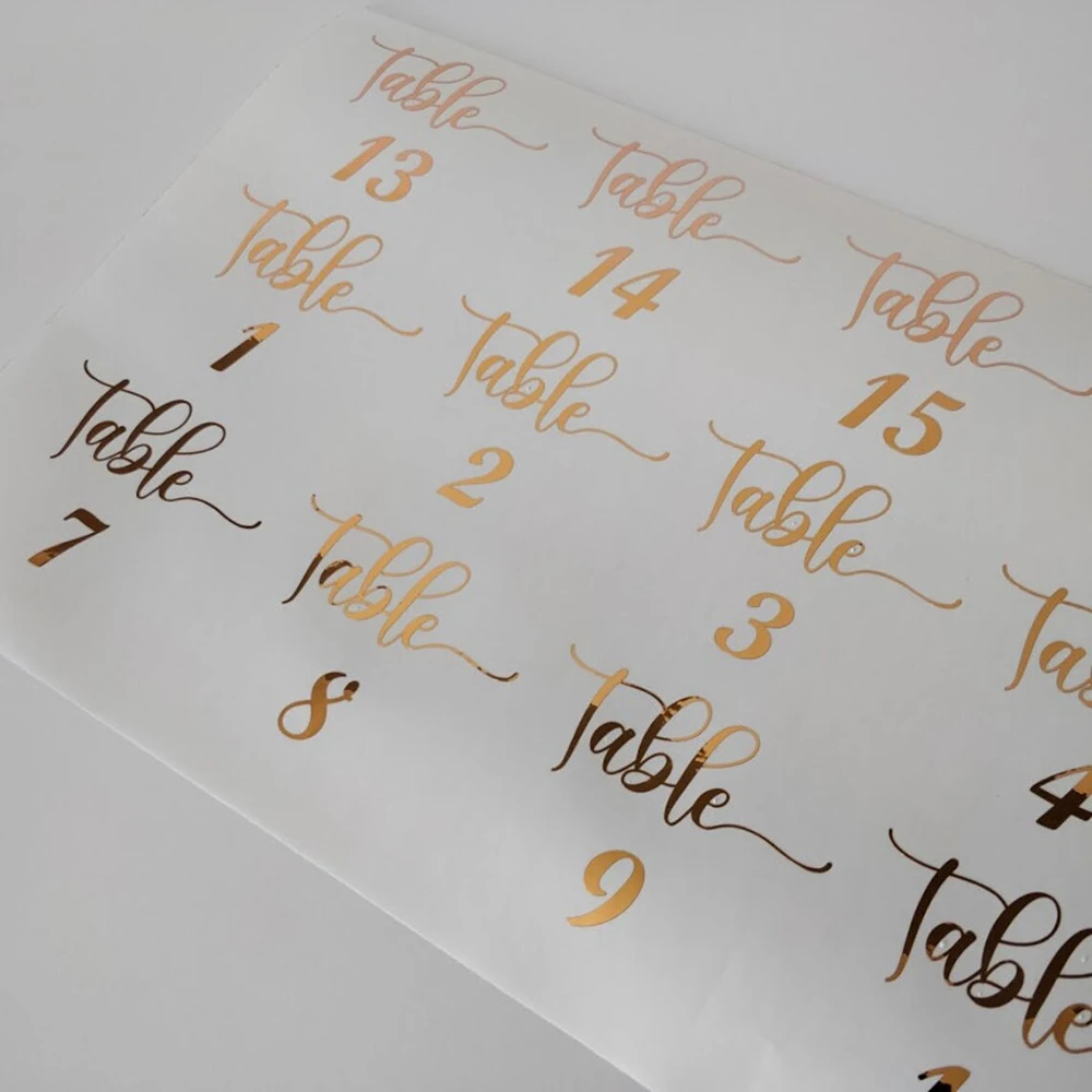 Wedding-Table-Number-Sticker-Wedding-Reception-Party-Vinyl-Decal ...