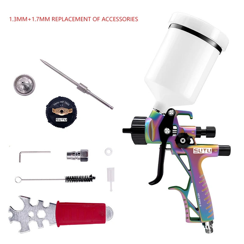 8900 RP/Chameleon Car Repair Paint Spray Guns 1.3/1.7MM Spray Gun with ...