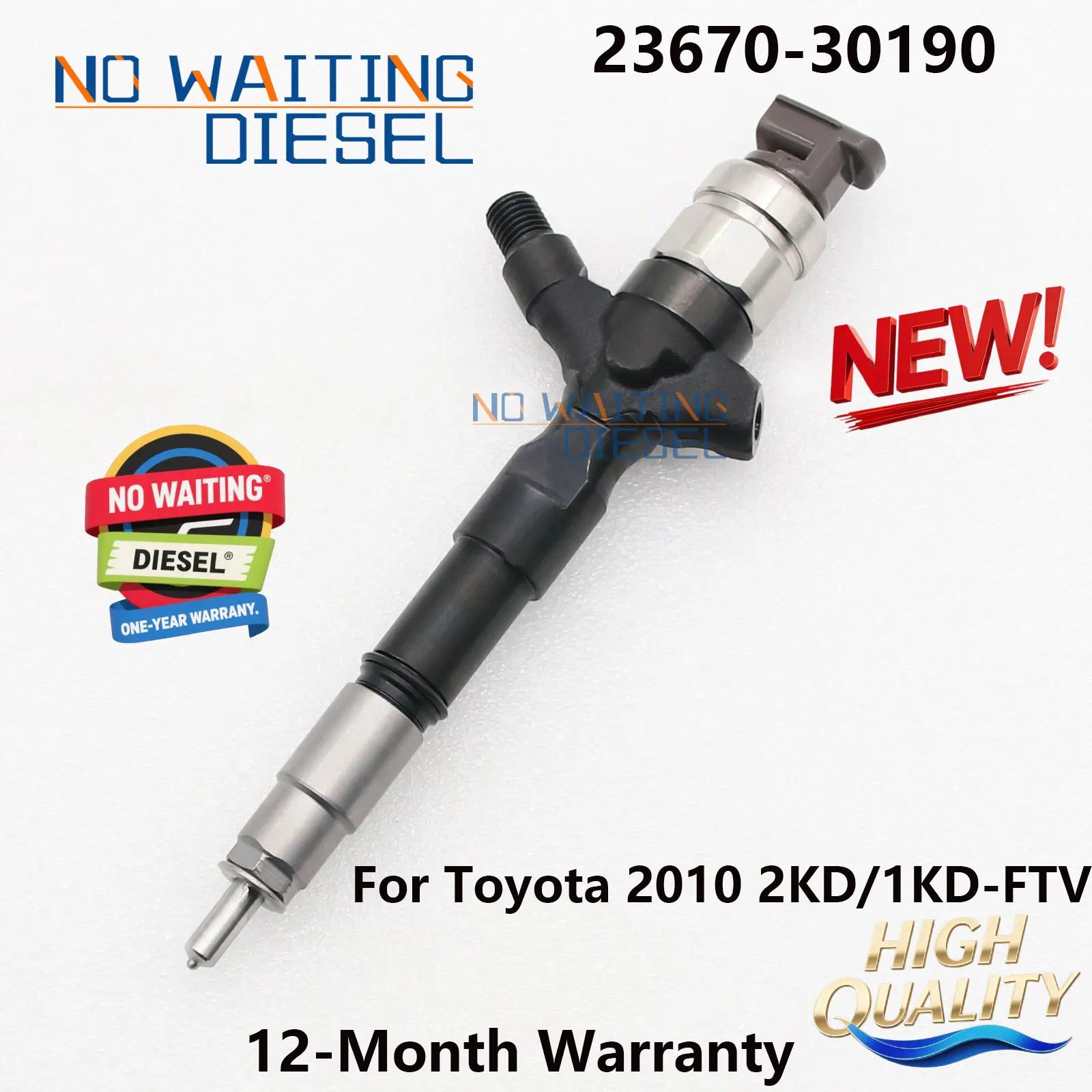 23670-30190 Common Rail Diesel Injector Nozzle 2367030190 23670 30190 ...