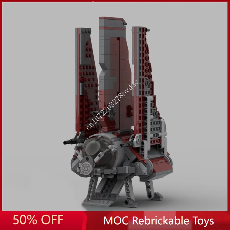 472PCS-Customized-MOC-Space-Battle-Series-Eta-Class-Shuttle-Model ...