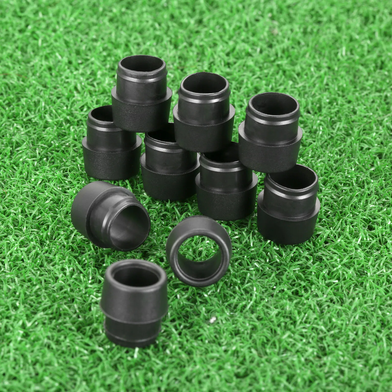 10Pcs Black Soft Plastic Golf Ferrules for Ping G410 G35 Shaft Sleeve ...