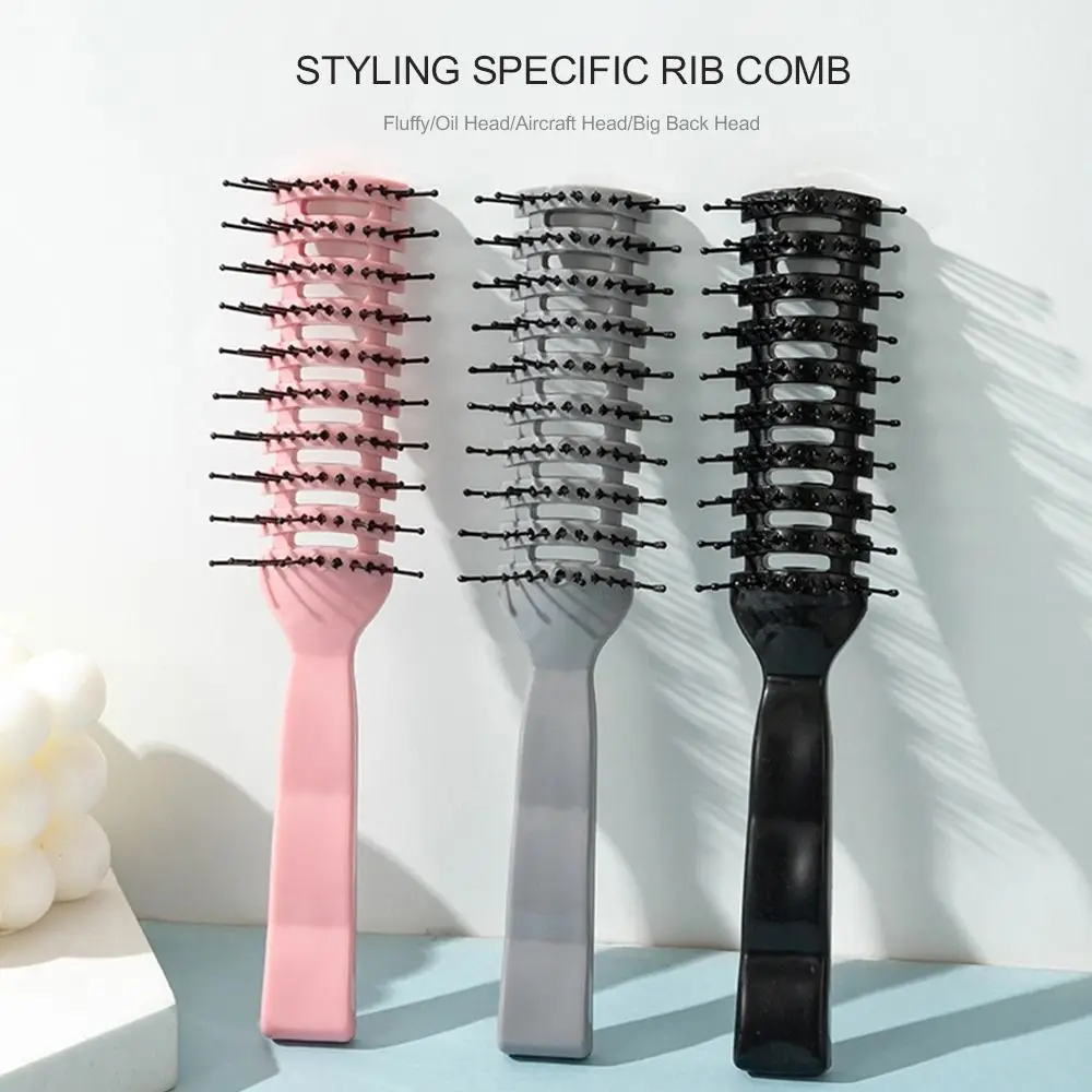Anti-Tangle-Row-Comb-Men-Hair-Cut-Brush-Scalp-Massage-Comb-For-Styling ...