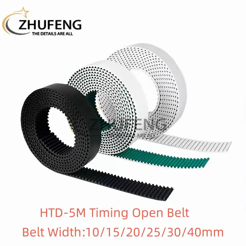 High-Quality-HTD-5M-PU-Open-Belt-Width-10mm-15mm-20mm-25mm-30mm ...