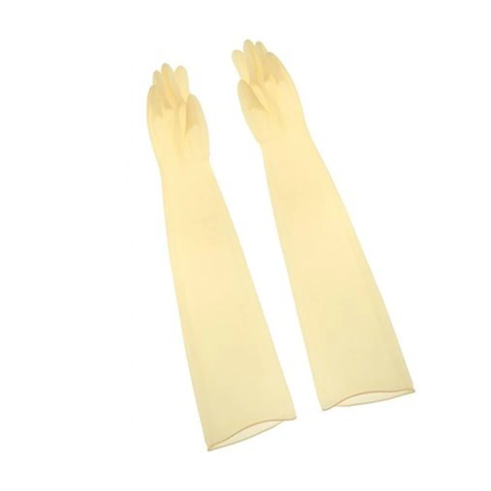1Pair-Industrial-Gloves-Natural-Latex-Acid-Resistant-Chemical ...