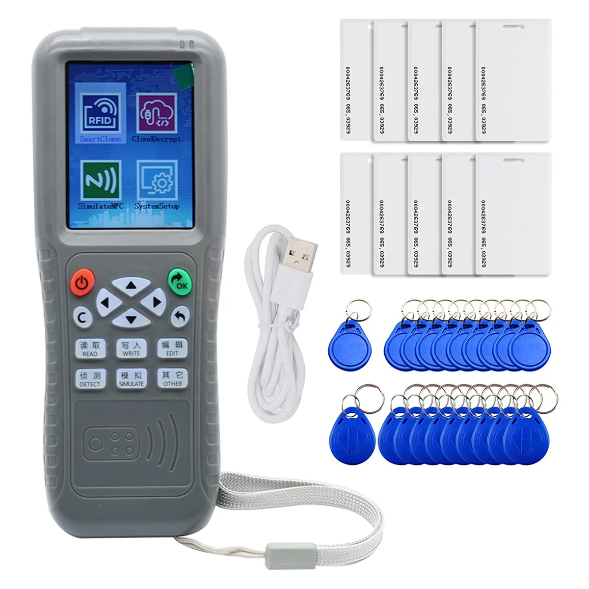 NFC-RFID-Card-Copier-Reader-Writer-Duplicator-Wifi-Full-Decode-Smart ...