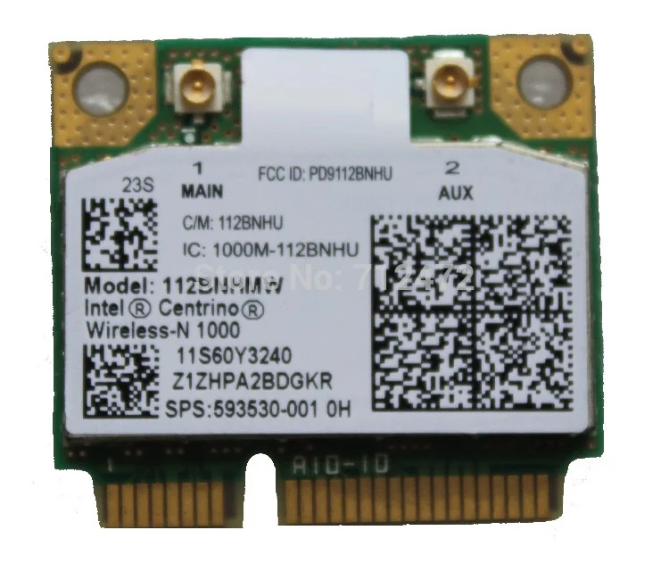 SSEA New Wireless Card For HP For Intel Centrino Wireless N 1000 ...