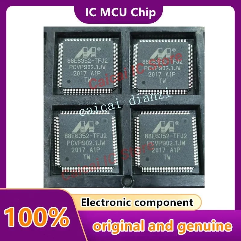 88E6352-TFJ2-88E6352-A1-TFJ2C000-TQFP128-Ethernet-integrated-chip-New ...