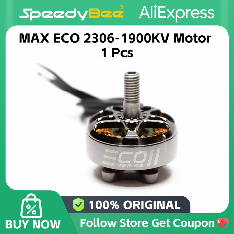 4PCS Newest Emax ECO II Series 2306 1700KV 1900KV 2400KV 3-6S Brushless ...