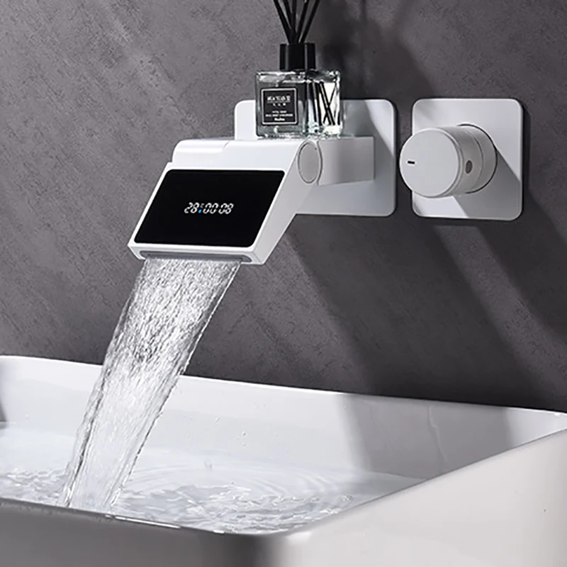 Smart-Digital-Display-Faucet-Handwashing-Cold-and-Hot-Home-Basin-Mixer ...