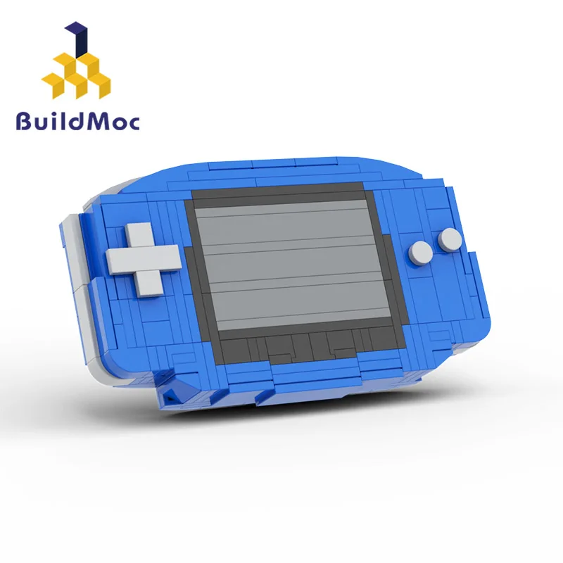 Handheld-Games-Console-Building-Blocks-Set-BuildMoc-Mini-Assemble ...