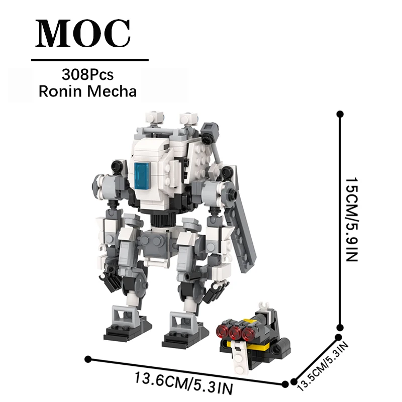 MOC1137 bloques de construcción de serie creativa para niños, Ronin ...