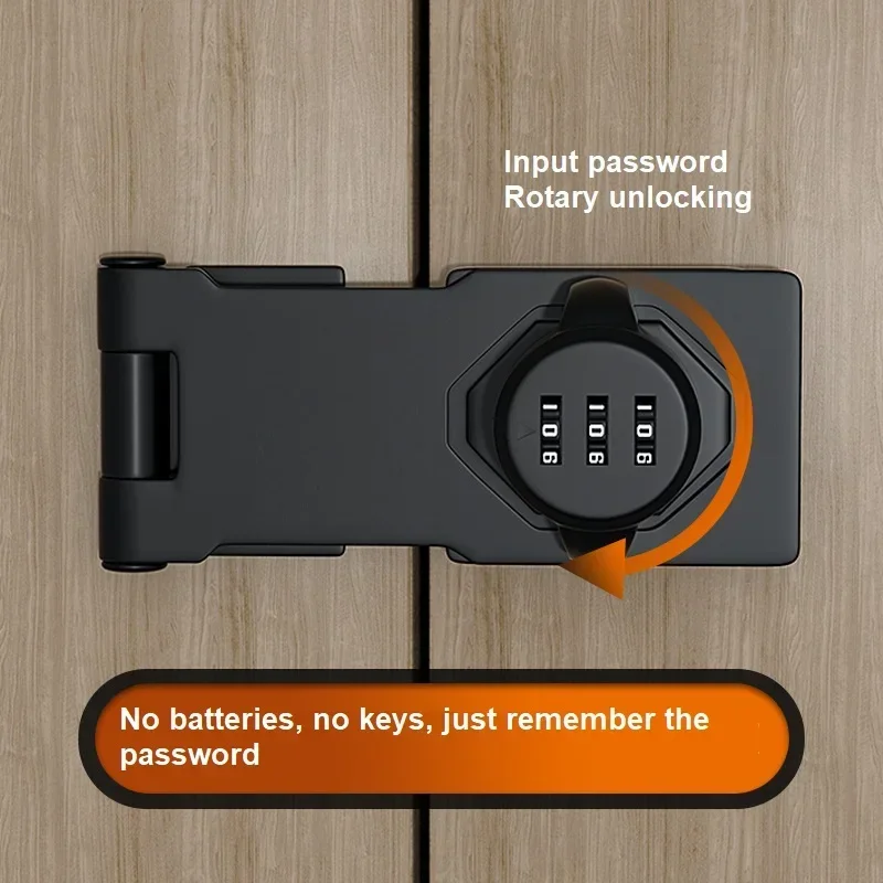 Keyless-Combination-Burglar-Lock-Password-Unlock-Double-Opening-Digital ...