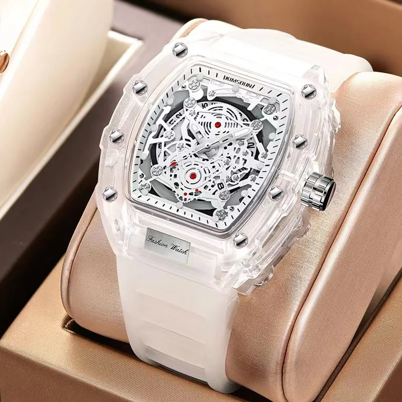 Men-Watches-White-Transparent-Military-Quartz-Watch-Relogio-Masculino ...