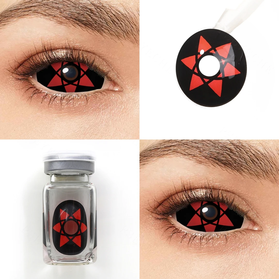 Sasuke Uchiha Mangekyou Sharingan Contacts