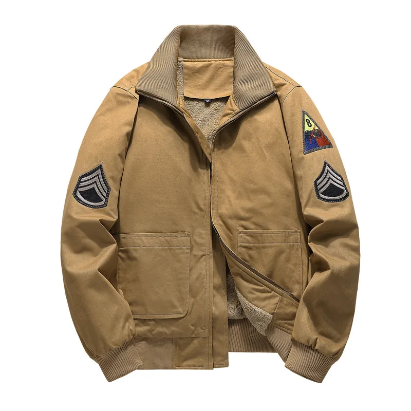 Fury Tank Suit Men's Spring and Autumn M1942 Retro Workwear Jacket MA1 ...
