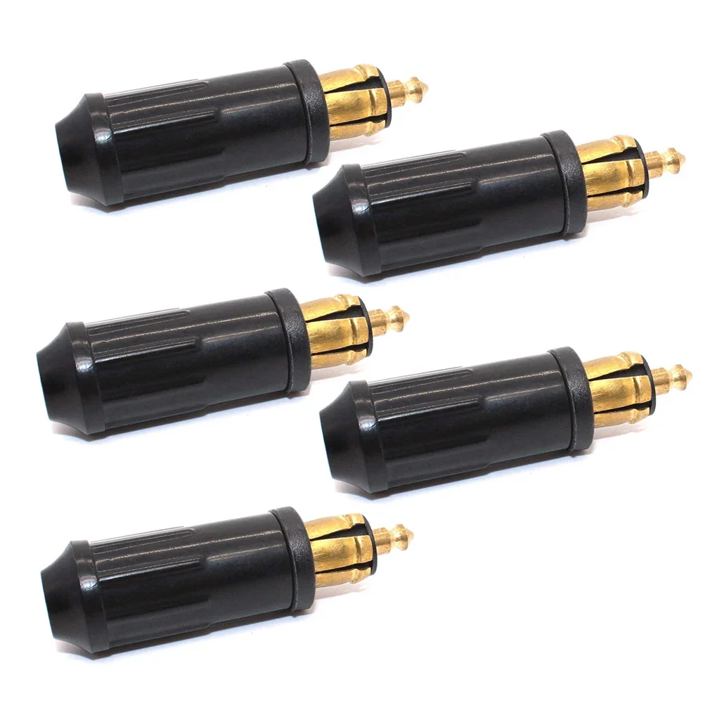 5pcs-DIY-DIN-Hella-Male-Plug-Powerlet-Plug-European-Type-12v-Cigarette ...