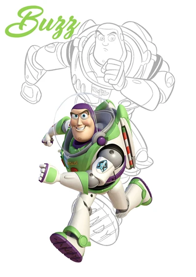 Toy Story Buzz Lightyear Drawing