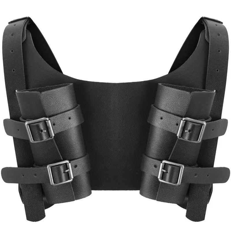 Double-Sword-Holder-Belt-Back-Shoulder-Scabbard-Frog-Medieval-Game ...