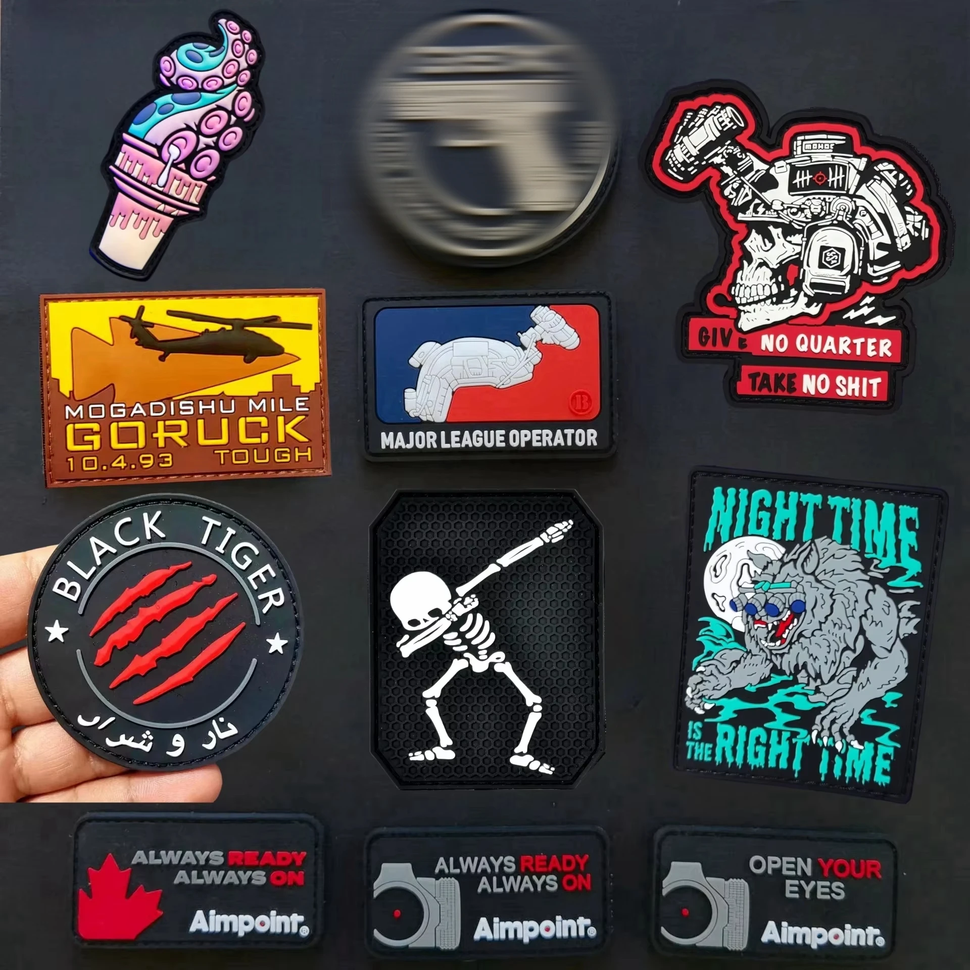 Sight-Glass-Night-Vision-Instrument-PVC-Patches-Tactical-Morality ...