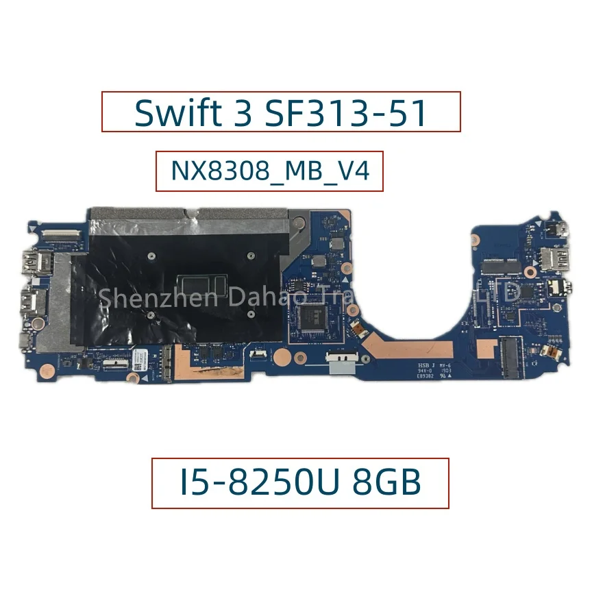 For-Acer-Swift-3-SF313-51-Laptop-Motherboard-With-I5-8250U-8GB-RAM ...