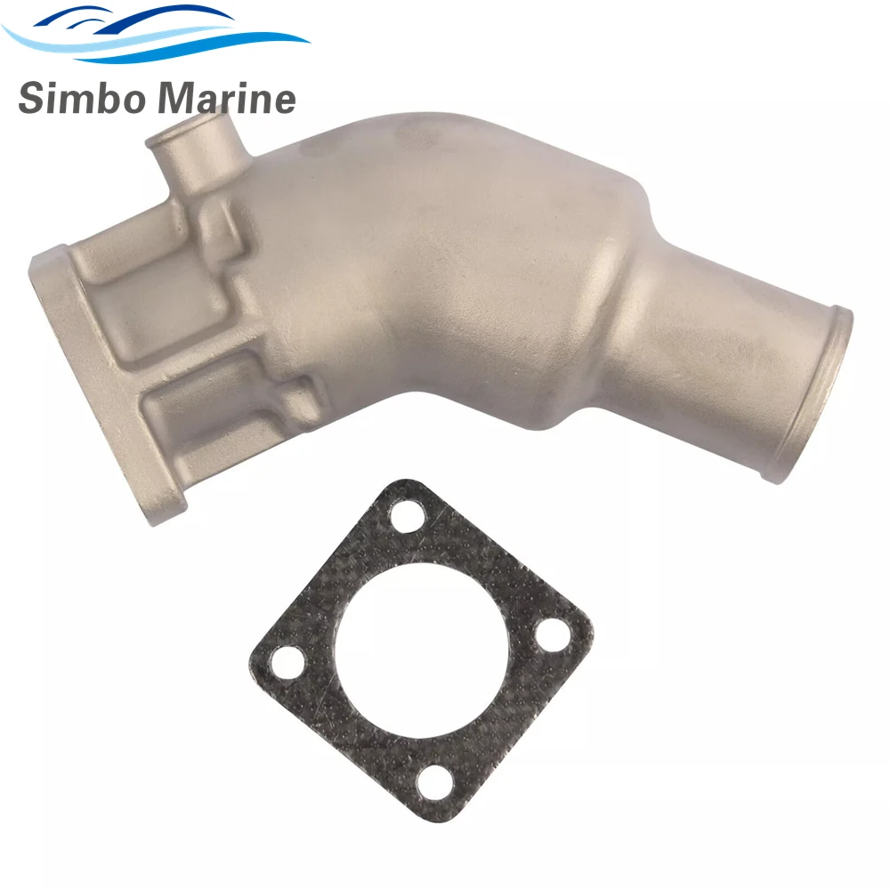 Stainless Steel Exhaust Elbow Compatible with Volvo Penta D1 MD2010 ...