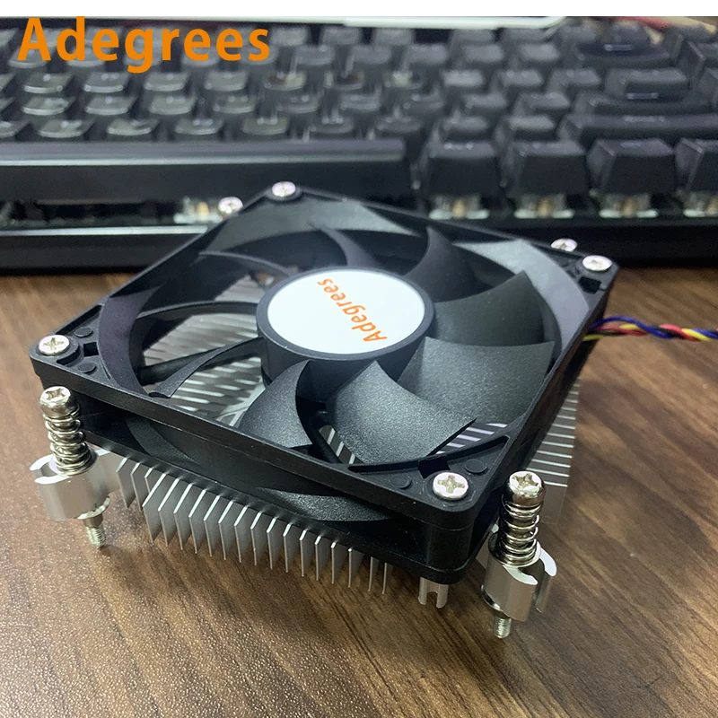 Mini-CPU-Cooler-Machine-Tower-ventilador-fino-para-Intel-LGA-1155-1156 ...