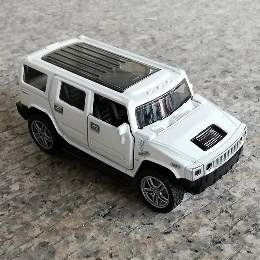 White Hummer H3 Toy