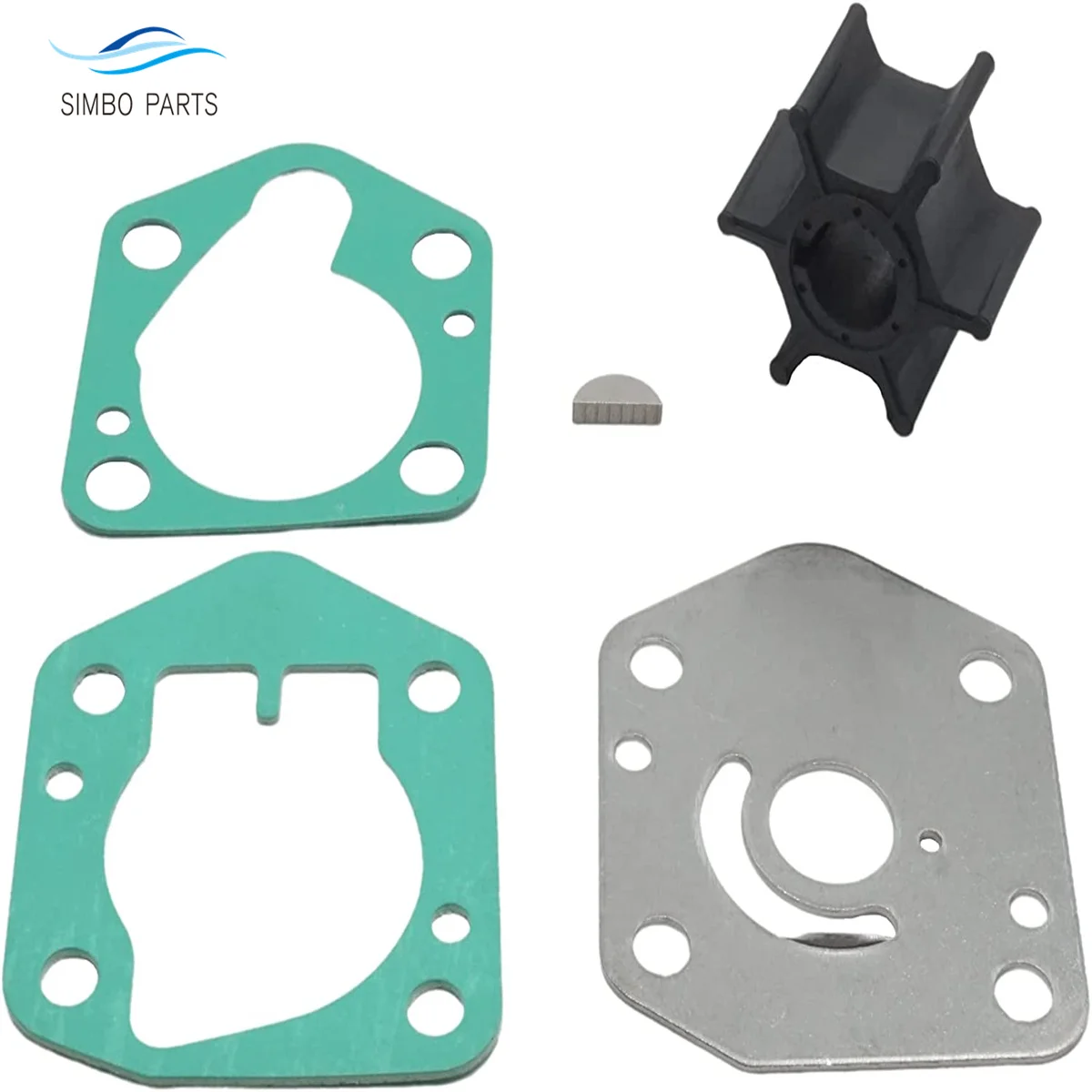 UanofCn 1740099J01 Water Pump Impeller Service Kit For Suzuki Outboards ...