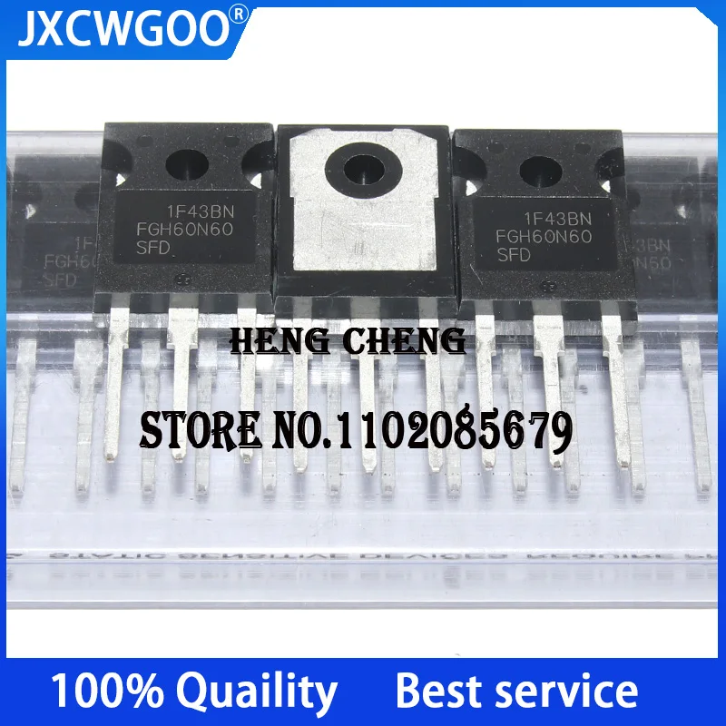 10PCS-100-New-Original-FGH60N60SFD-FGH60N60-TO-247-600V-60A-IGBT-tube ...