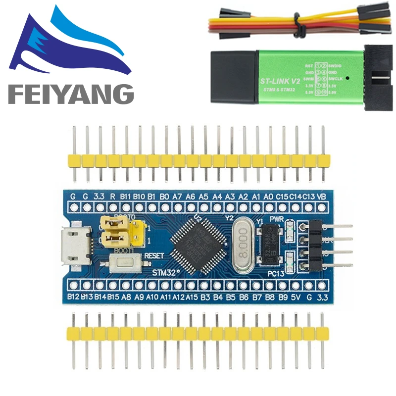 Orijinal STM32F103C8T6 kol STM32 Minimum sistem geliştirme devre kartı ...
