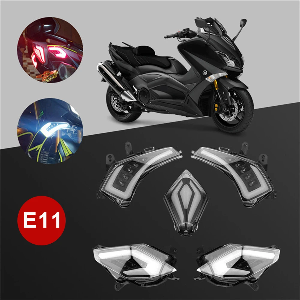 TMAX-530-2016-Turn-Signal-Light-LED-Lights-Front-Rear-Light-Taillight-Indicators-Lamp-TMAX530 ...