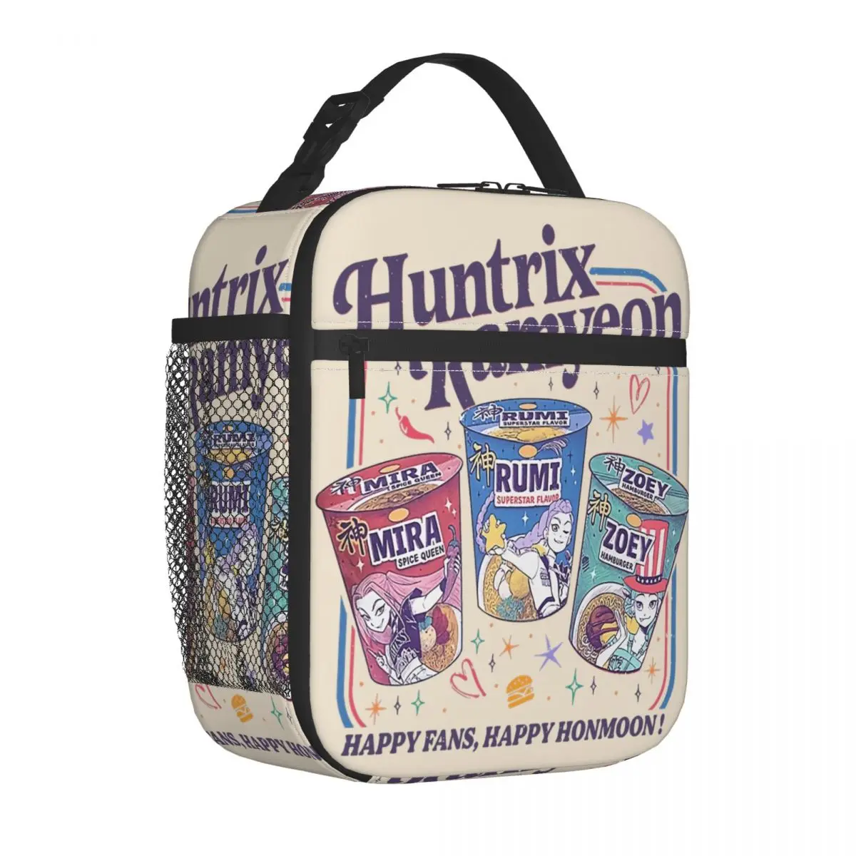 Huntrix Roomy Lunch Bag: The Ultimate Companion for K-Pop Fans and Busy ...