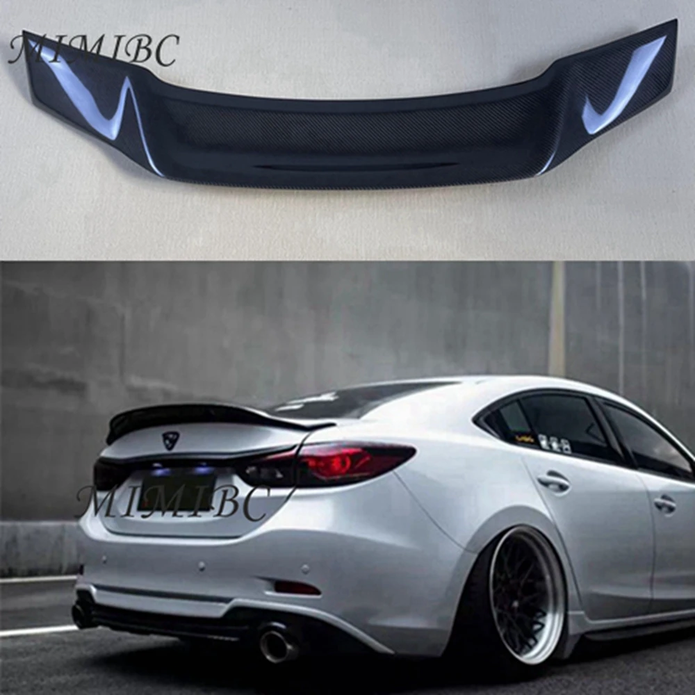 FOR-mazda-6-2015-2016-2017-2018-R-style-Carbon-fiber-FRP-Rear-Spoiler ...