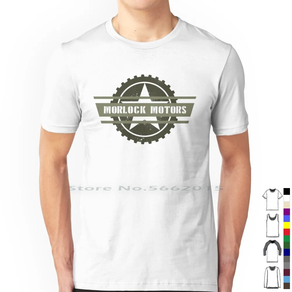 Morlock-Motors-T-Shirt-100-Cotton-Morlock-Motors-Team-Michael ...