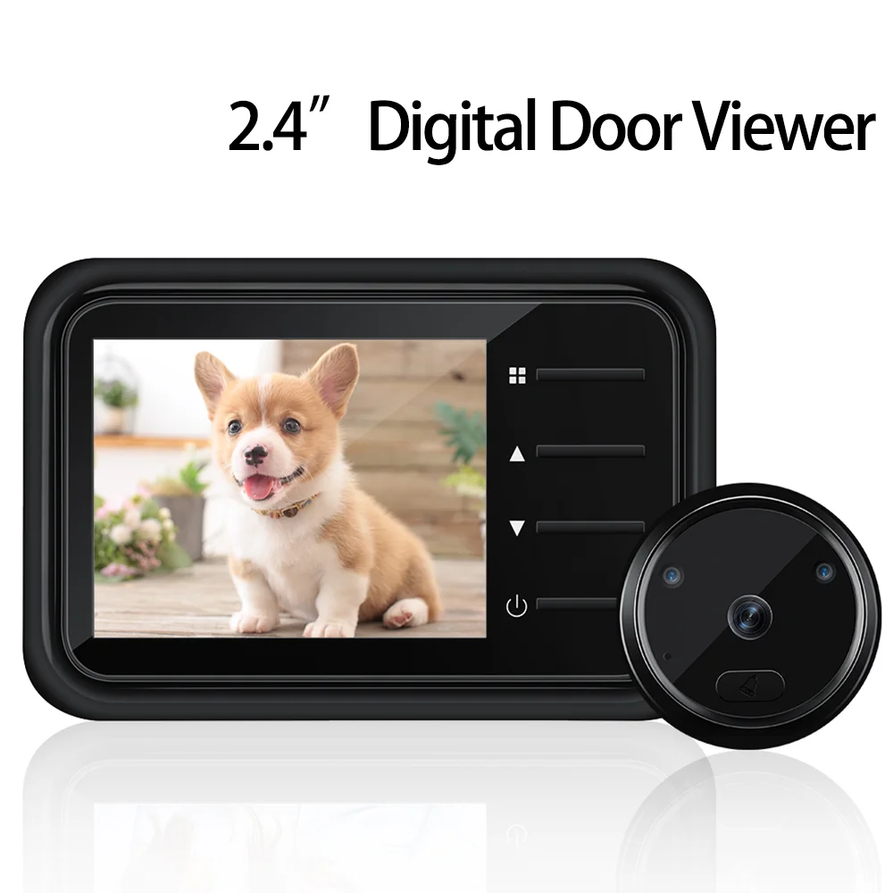 2-4Inch-LCD-Door-Peephole-Camera-IR-Night-Vision-Video-Eye-Door-Bell ...