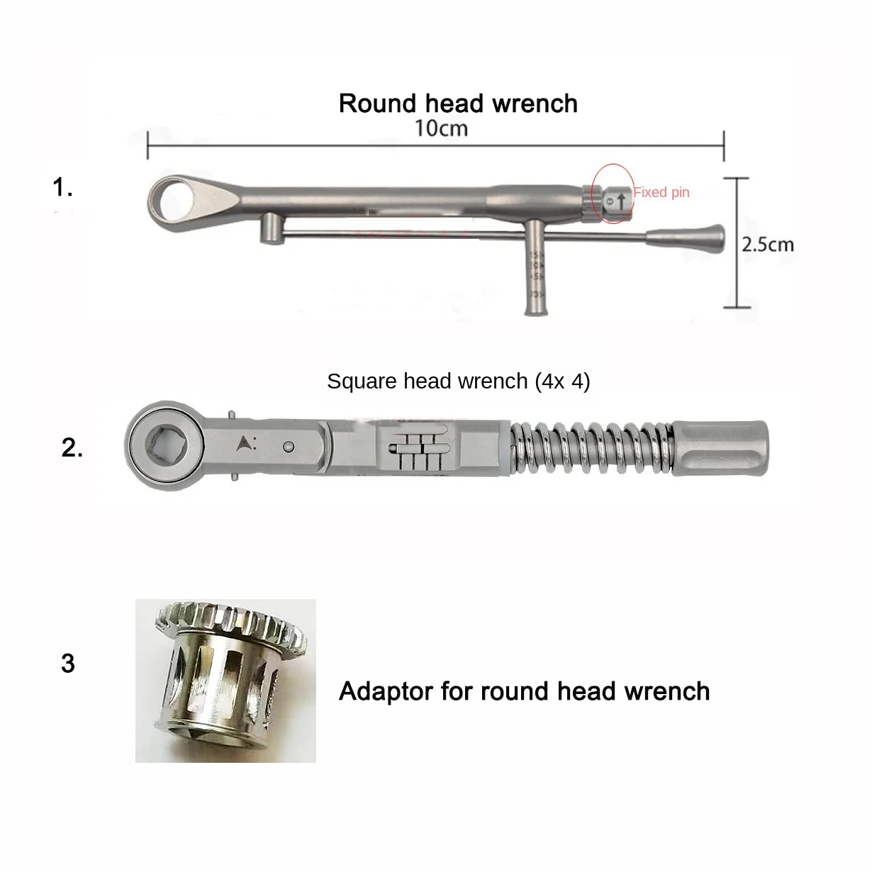Dental Universal Implant Torque Screwdrivers Wrench Kit Drivers ...