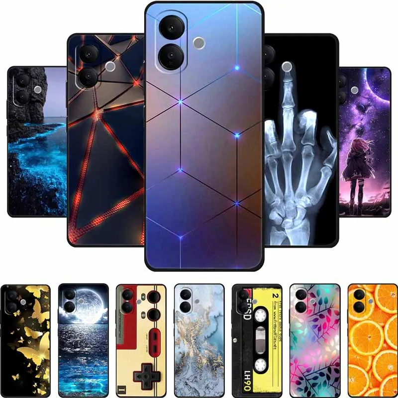 Para Vivo V60 Lite 4G funda V2530 Coque funda trasera suave de silicona ...