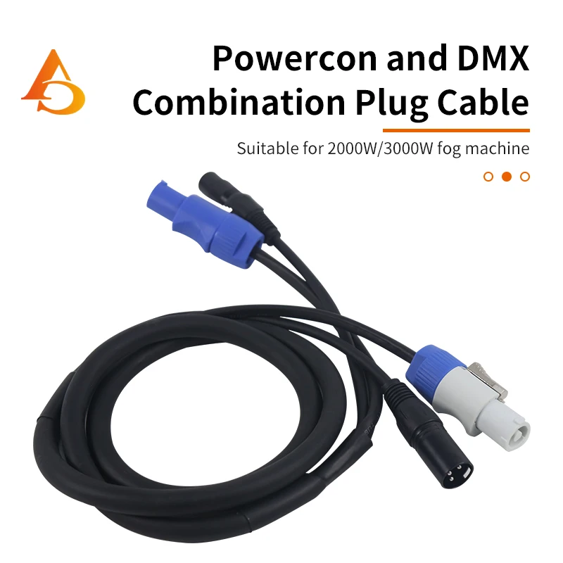 DMX-Cable-Power-Line-Combination-Powercon-Plug-Lighting-Accessories-For ...