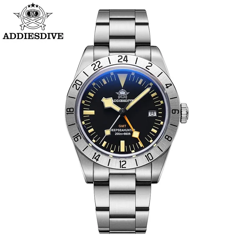 ADDIESDIVE-GMT-Watches-Men-s-39mm-Diver-Luminous-Calendar-Display ...