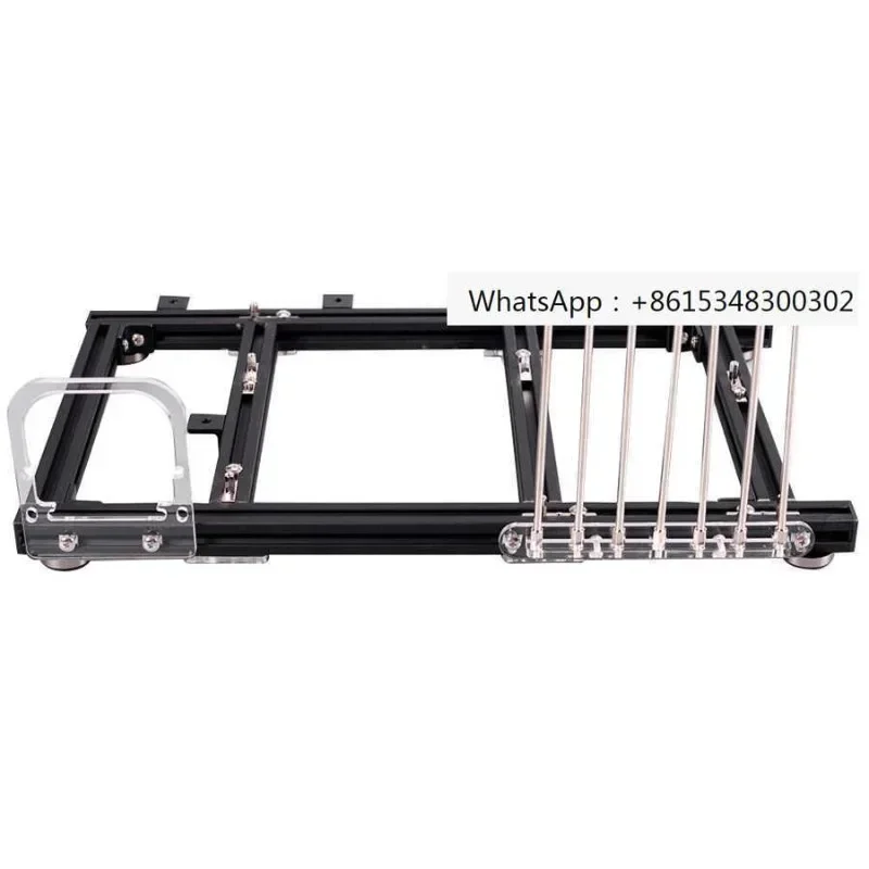 DIY Open Frame Aluminum Alloy Computer PC Case Overclocking Test ...
