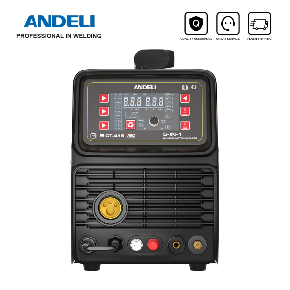 ANDELI MCT-416 Semi-automatic Welding Machine 110/220V MIG TIG ARC CUT ...