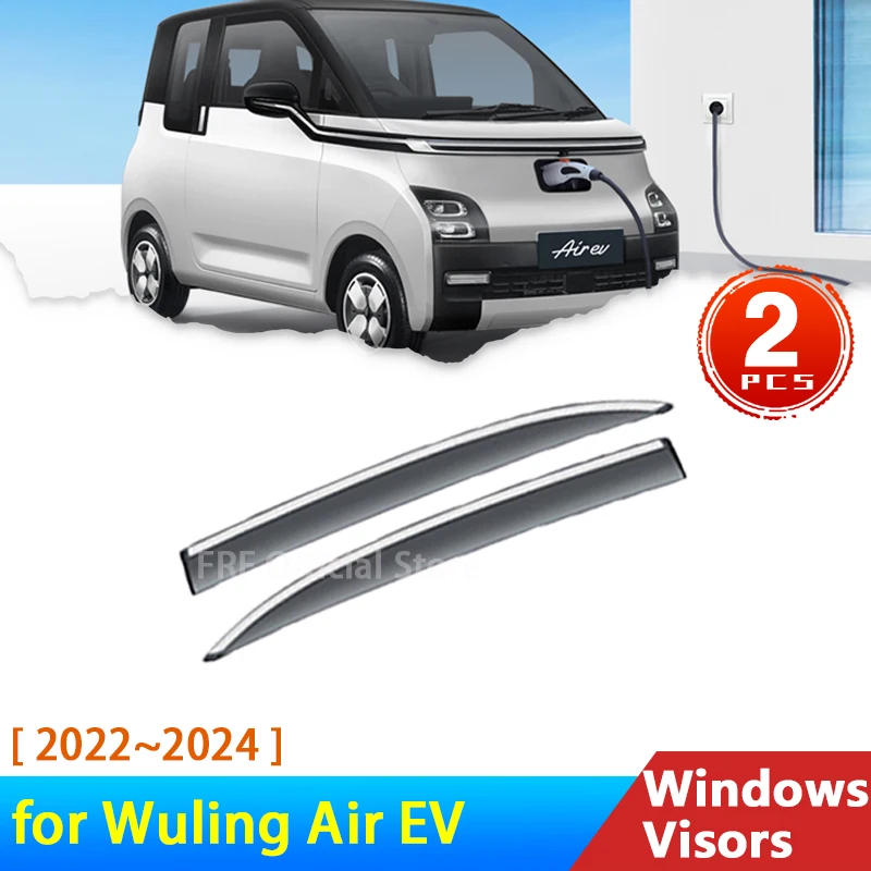 Auto-for-Wuling-Air-EV-2022-2023-2024-LWB-Accessories-Car-Window-Visors ...