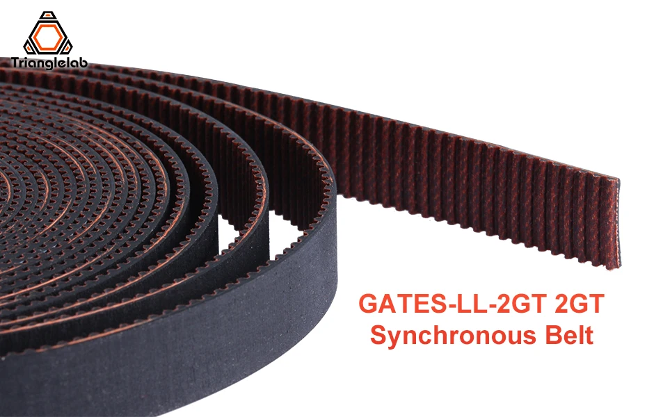 12mm GATES-LL-2GT 2GT synchronous belt