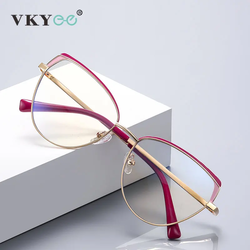 VICKY-Fashion-Design-Reading-Glasses-Women-Pink-Optical-Frame ...