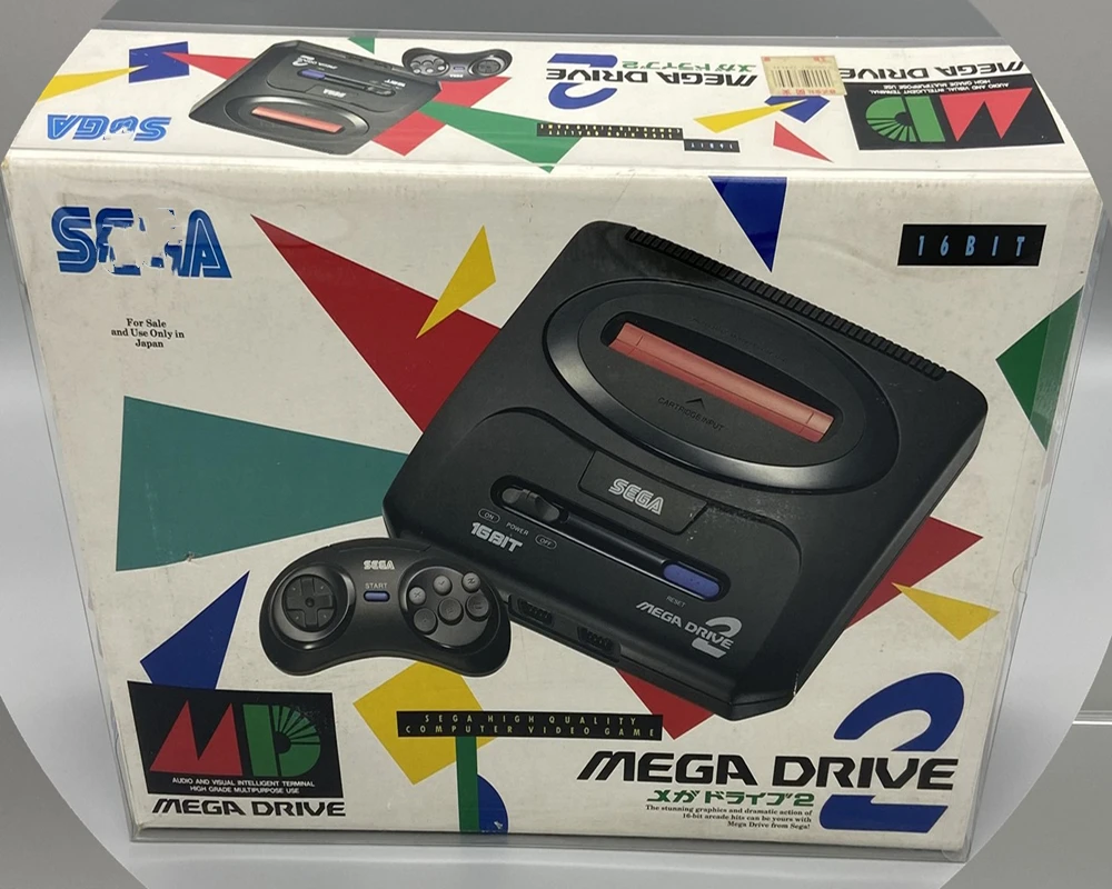 Transparent Box Protector For Mega Drive 2 Collect Boxes For SEGA MD ...