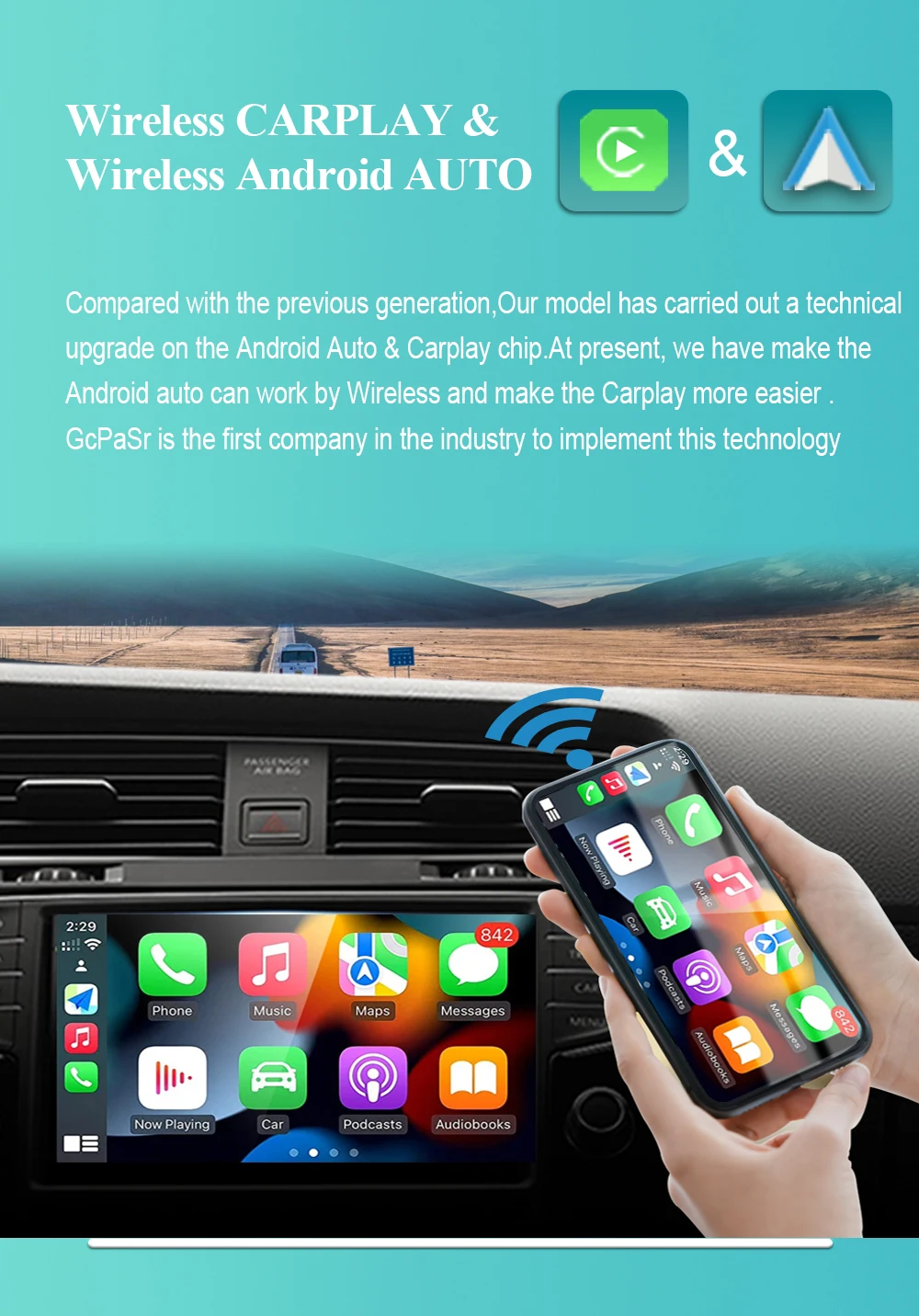 Автомобильный плеер с GPS-навигацией для Hyundai Elantra 4 HD 2006-2012 ...