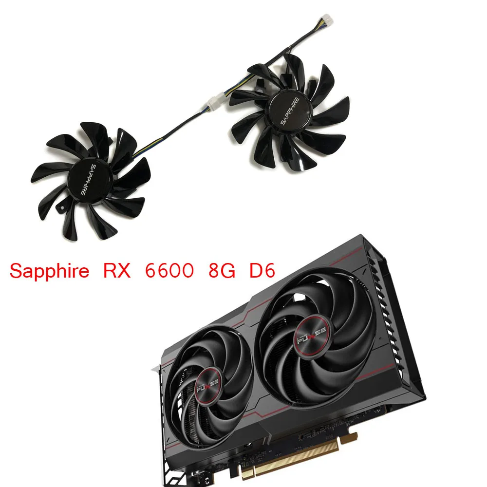 FD9015U12S,GPU Graphics Fan,For Sapphire RX 6700XT 6600 6600XT PULSE ...