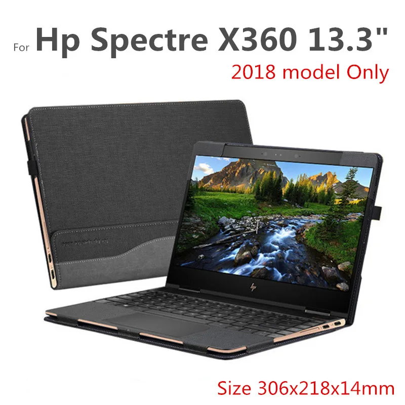 Detachable-Laptop-Cover-For-Hp-Spectre-X360-13-3-2018-Shockproof-PU ...